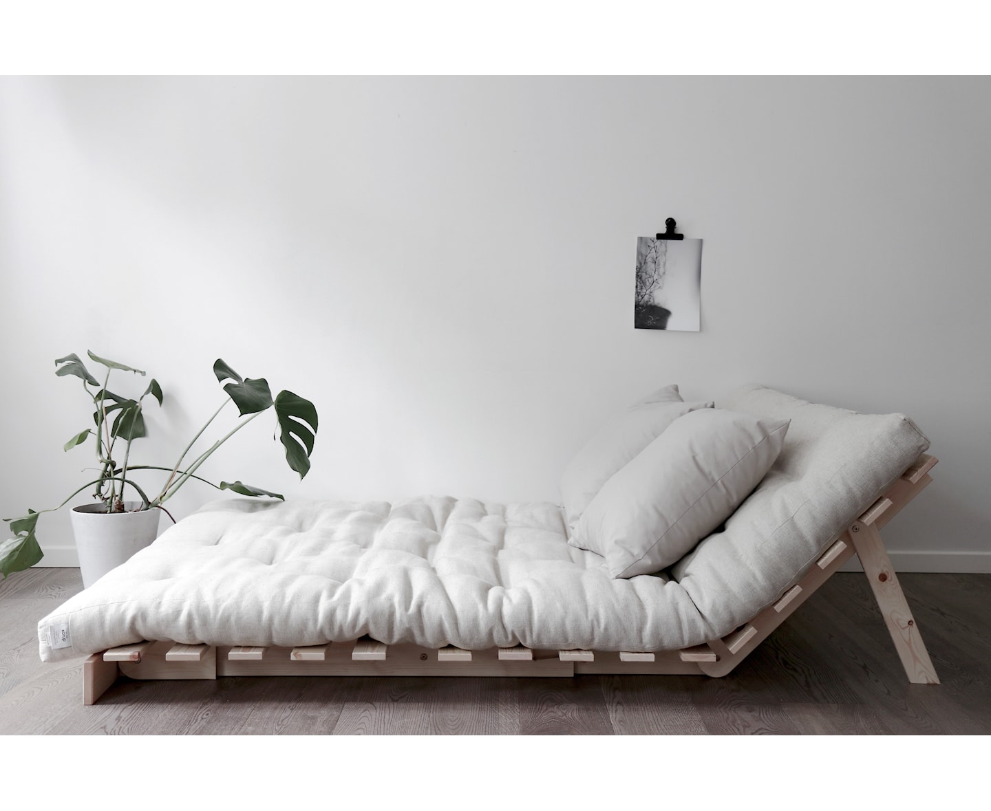 Karup Design Roots Bäddsoffa Natur/Linen 140cm - Sleepo