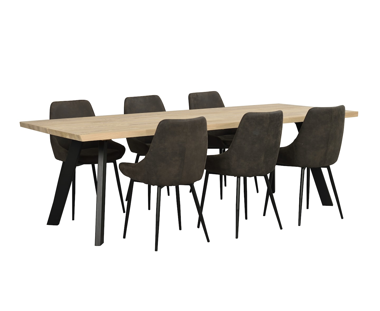 Rowico Fred Matbord Vitpigmenterad 240cm - Sleepo